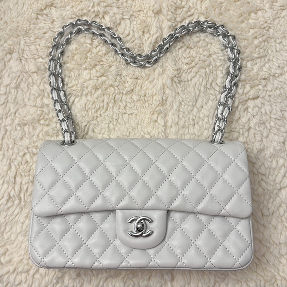 CHANEL | Bags | Chanel 218184 White | Poshmark